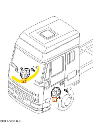 41031961 kočiona komora za IVECO Stralis (AS) minibusa