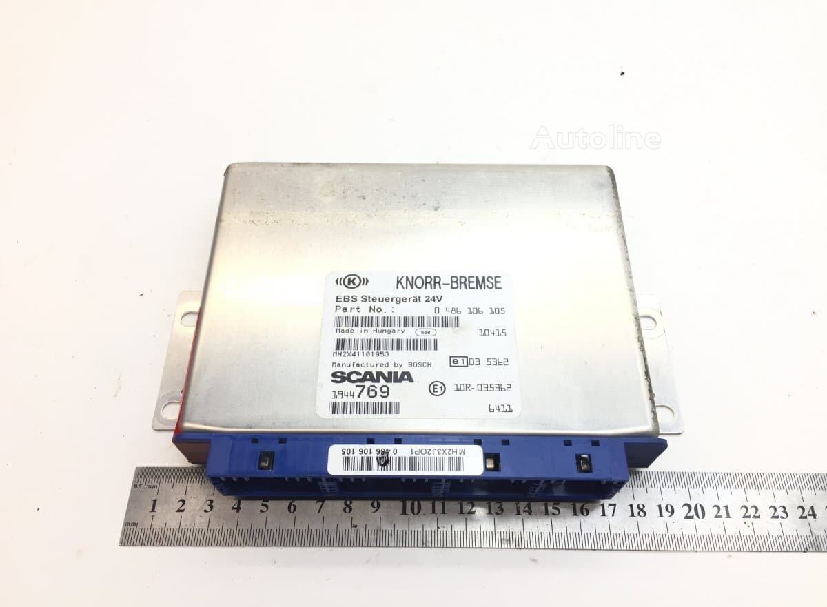 Unitate de Control EBS 1936737 upravljačka jedinica za Knorr-Bremse 24V pentru Scania, Part No. 0486106105 kamiona