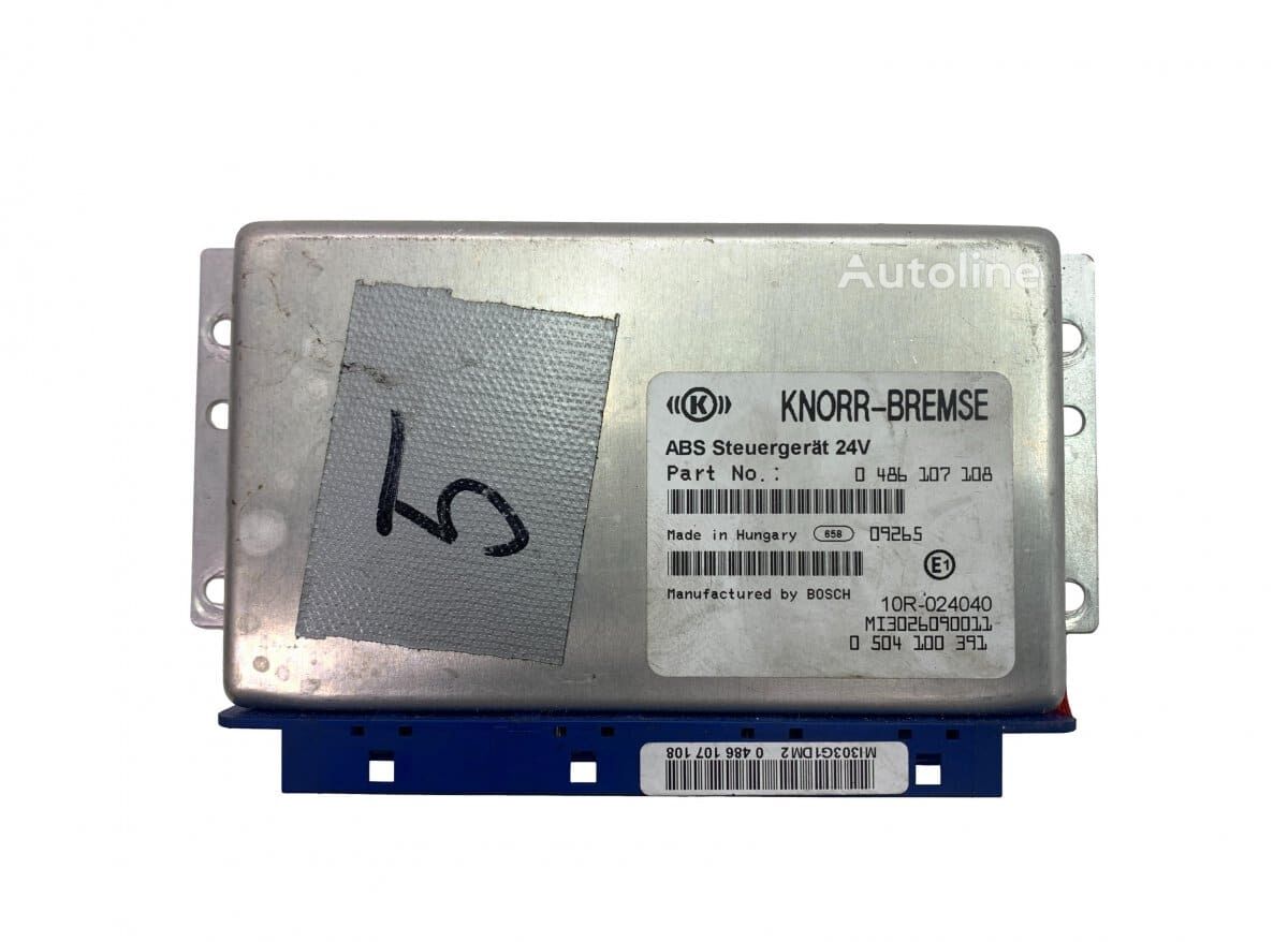 Unitate de Control ABS 24V 0486107108 upravljačka jedinica za Knorr-Bremse ABS Steuergerät 24V kamiona