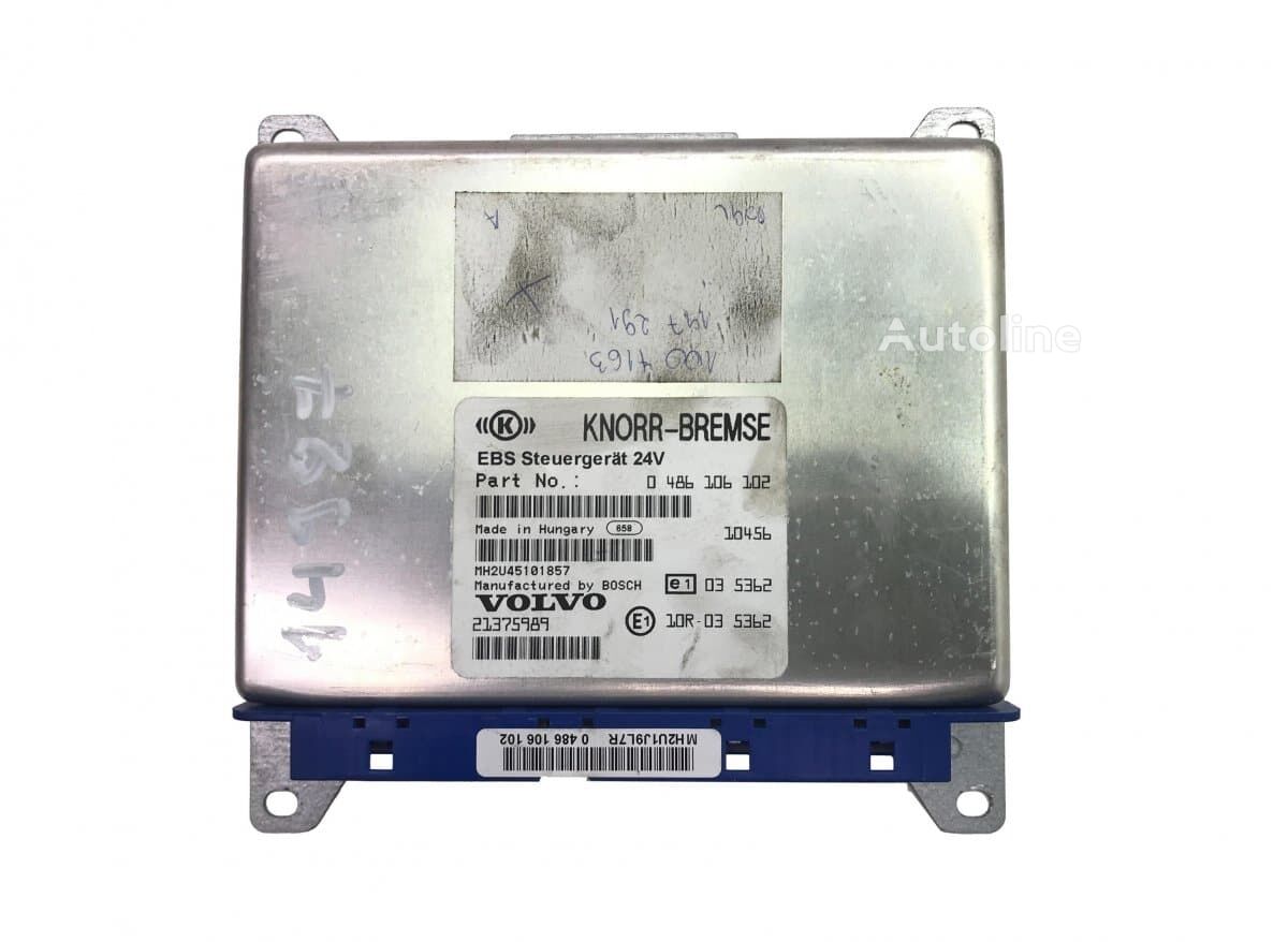 Unitate de Control EBS Volvo 21375989 upravljačka jedinica za Knorr-Bremse 24V, Part No. 0486106102, pentru kamiona