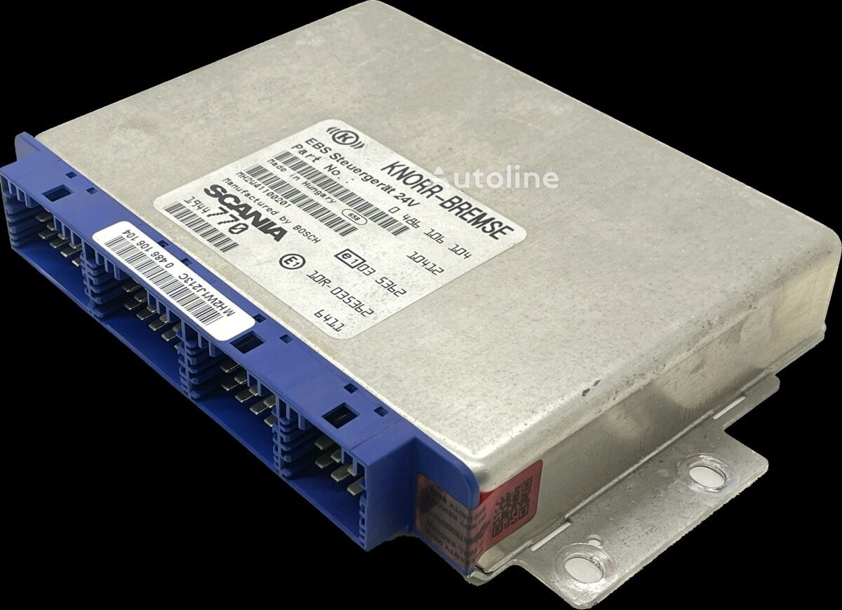 Unitate de Control EBS upravljačka jedinica za Knorr-Bremse Scania 1944770 1888379 2029183 1936733 kamiona