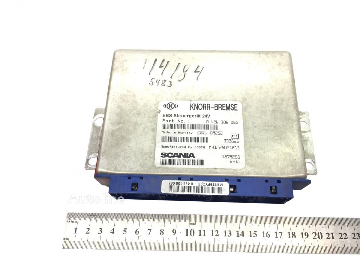 Unitate de Control EBS upravljačka jedinica za Knorr-Bremse 24V pentru Scania, Part No. 0486106065 kamiona