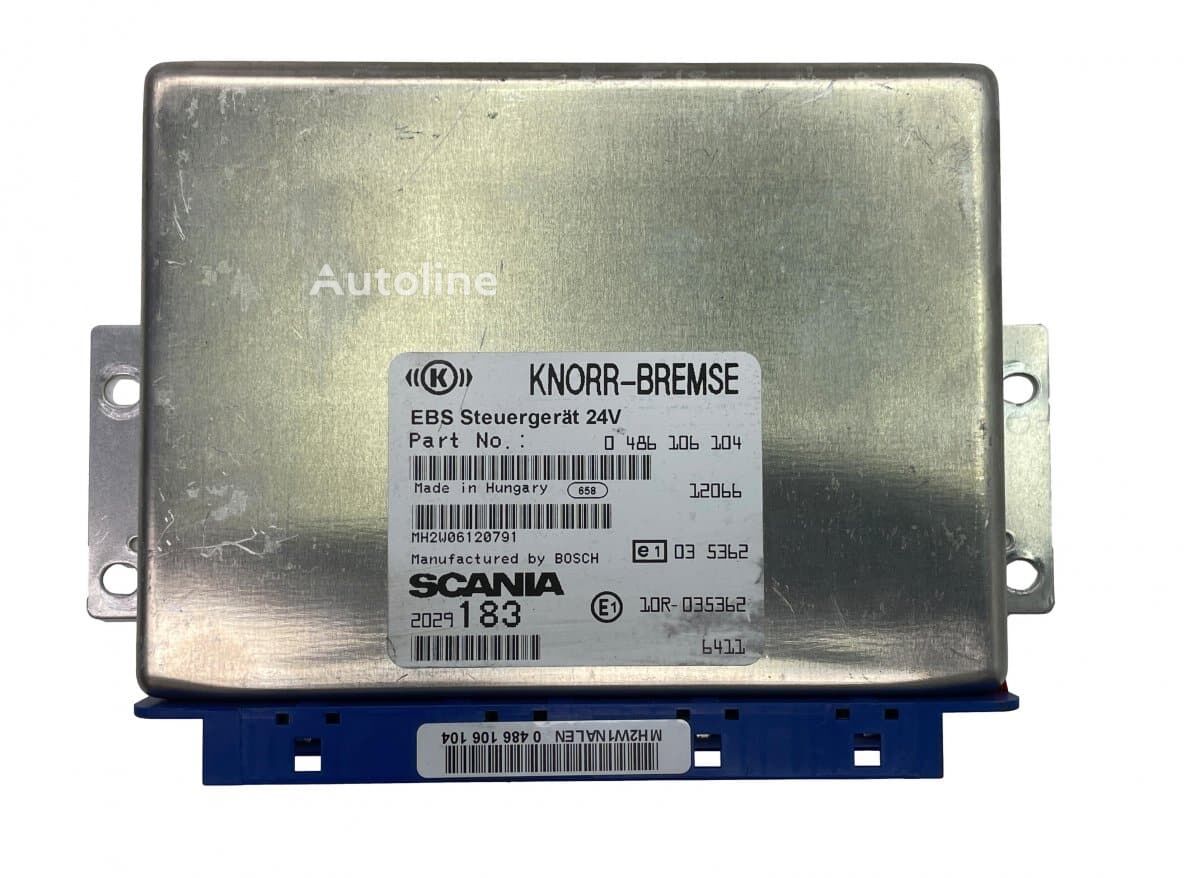 Unitate de Control EBS 24V upravljačka jedinica za Knorr-Bremse Scania 0486106104 kamiona
