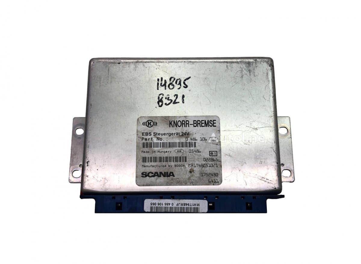 Unitate de control EBS 0486106065 upravljačka jedinica za Knorr-Bremse 24V pentru Scania kamiona