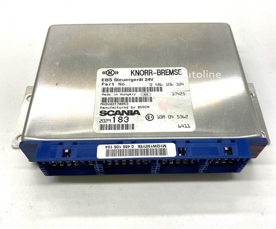 Unitate de Control EBS Scania upravljačka jedinica za Knorr-Bremse 24V Part No. 2029183 kamiona