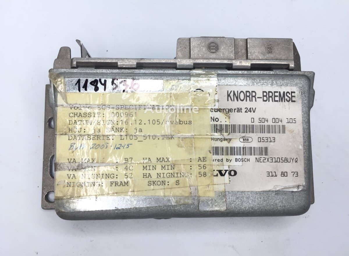 Unitate de Control 24V pentru Volvo upravljačka jedinica za Knorr-Bremse 0 504 004 105 kamiona