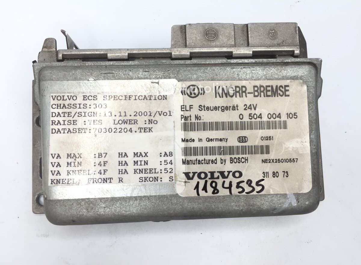 Unitate de Control FLS Volvo upravljačka jedinica za Knorr-Bremse 0 504 004 105 kamiona