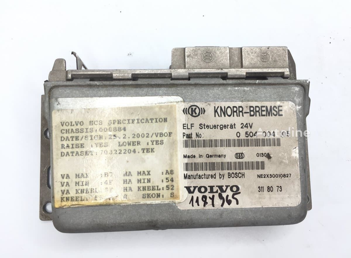 Unitate de control pentru Volvo – 0 504 004 105 upravljačka jedinica za Knorr-Bremse ELF Steuergerät 24V kamiona