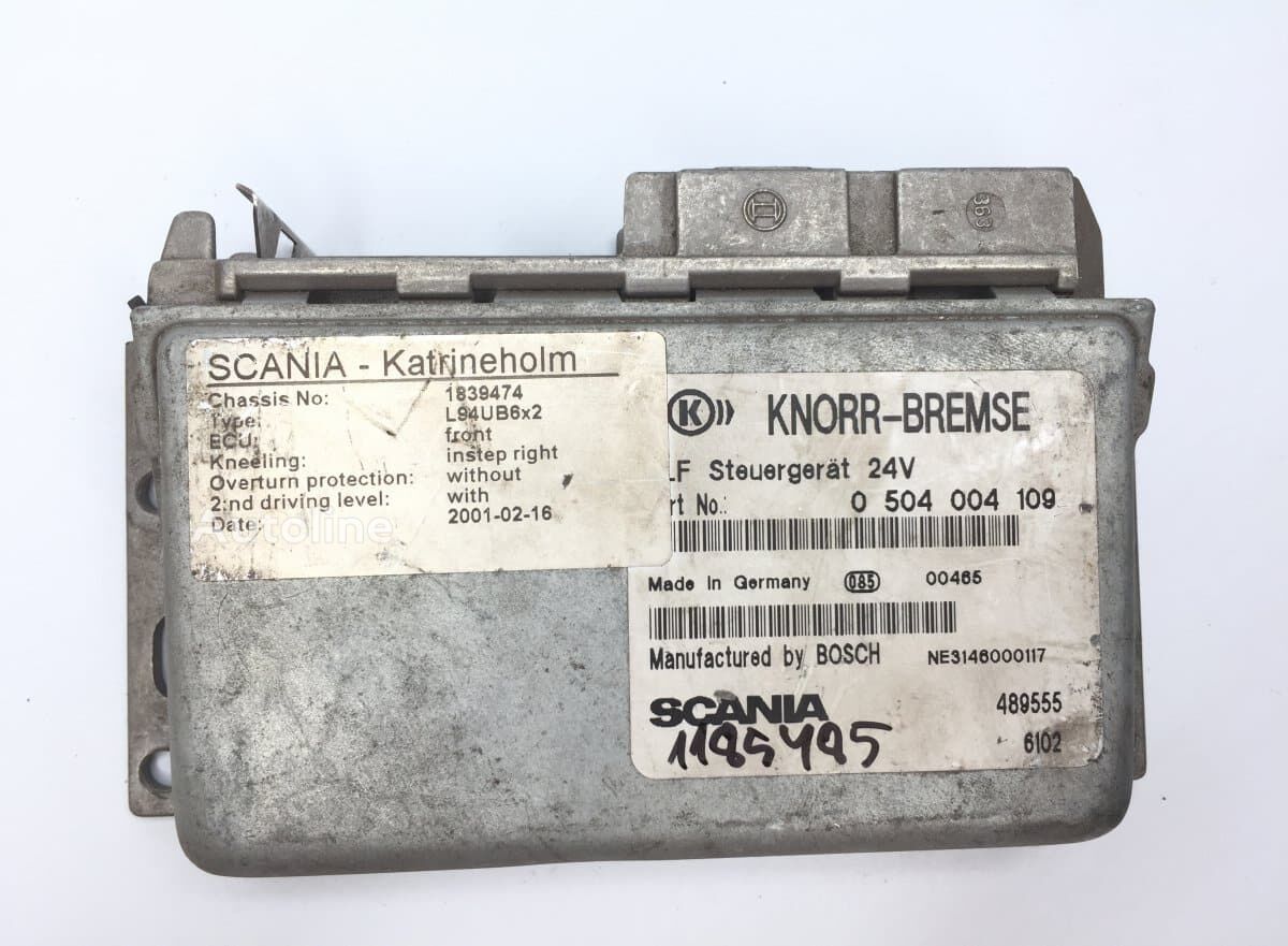 Unitate de Control upravljačka jedinica za Knorr-Bremse LF Steuergerät 24V Scania 0 504 004 109 kamiona