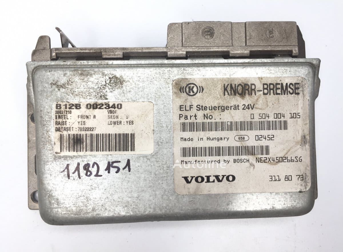 Unitate de control ELF Steuergerät 24V B12B 002340 upravljačka jedinica za Knorr-Bremse Volvo 504004105 kamiona