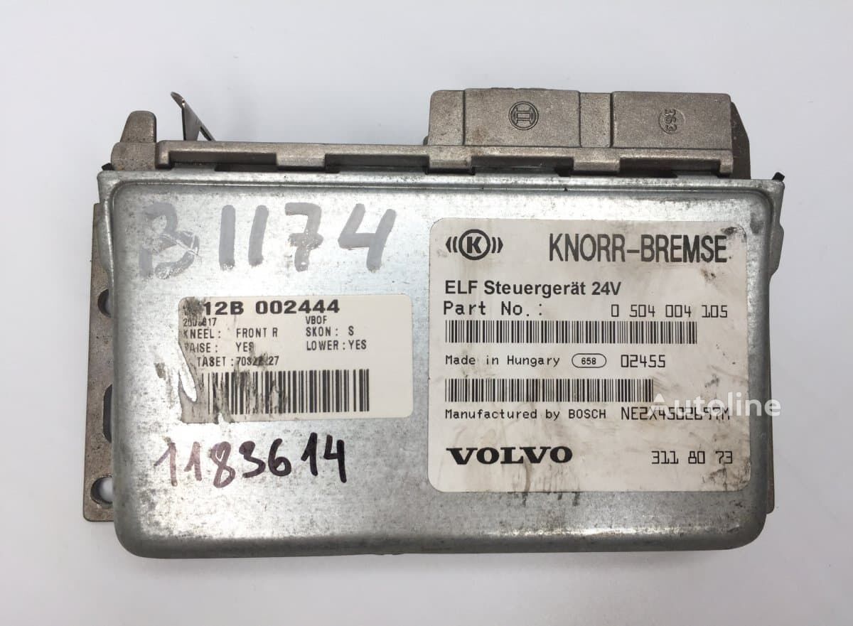 Unitate de Control ELF Steuergerät 24V 0504004105 pentru Volvo 311.80 73 upravljačka jedinica za Knorr-Bremse 12B 002444 kamiona