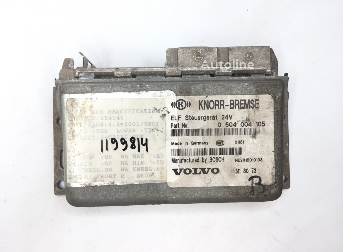 Unitate de Control upravljačka jedinica za Knorr-Bremse ELF Steuergerät 24V Volvo 504004105 kamiona
