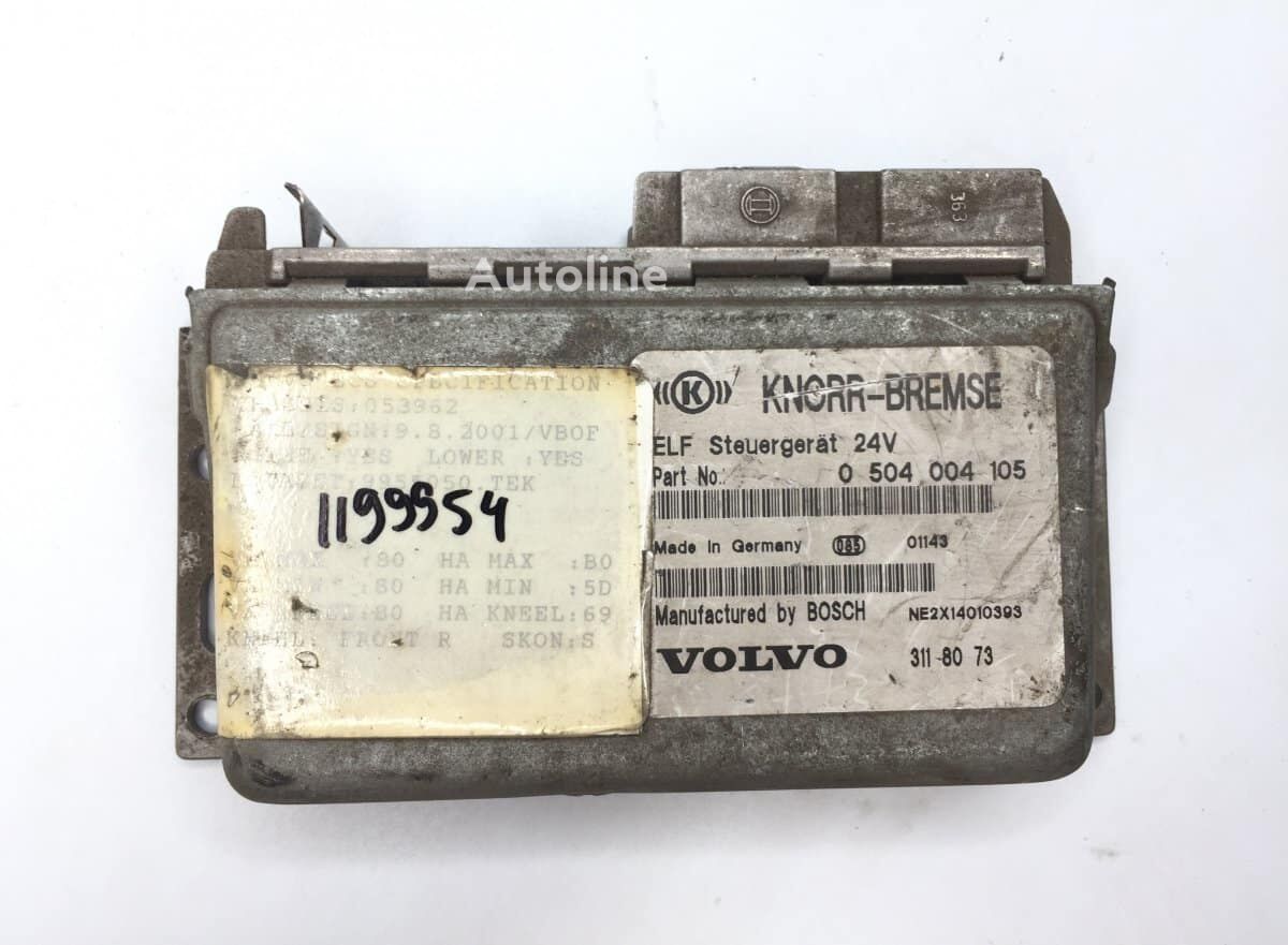 Unitate de Control upravljačka jedinica za Knorr-Bremse ELF Steuergerät 24V VOLVO Part No. 0 504 004 105 kamiona