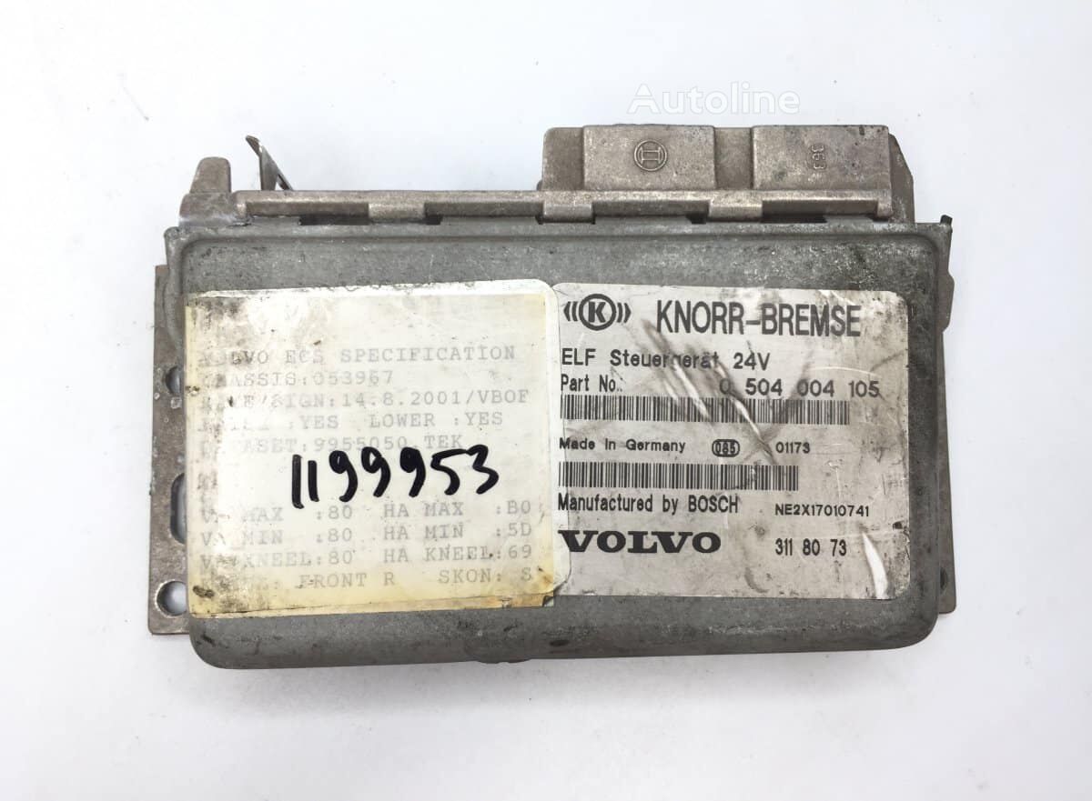 Unitate de Control FLS 504 004 105 upravljačka jedinica za Knorr-Bremse Volvo 504004105 kamiona