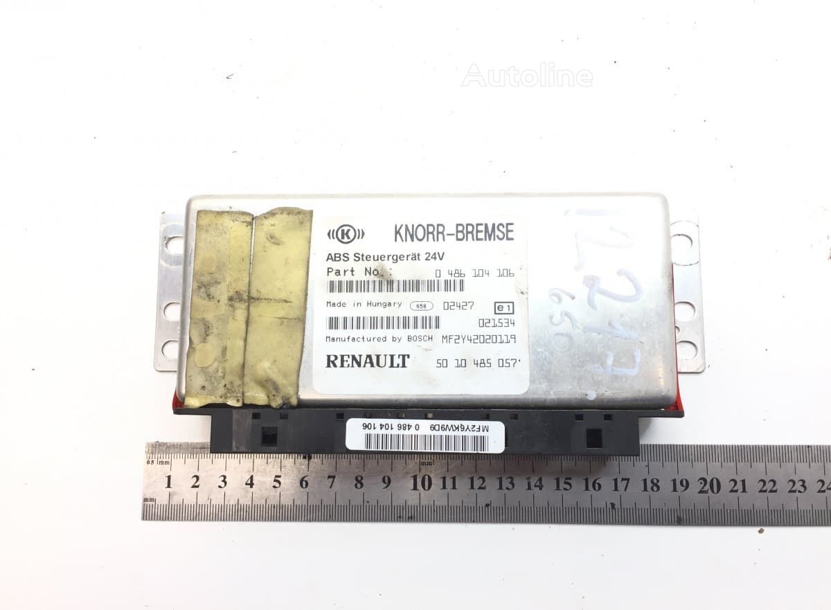 Unitate de Control ABS Renault 0486104106 5010485057 upravljačka jedinica za Knorr-Bremse ABS Steuergerät 24V kamiona
