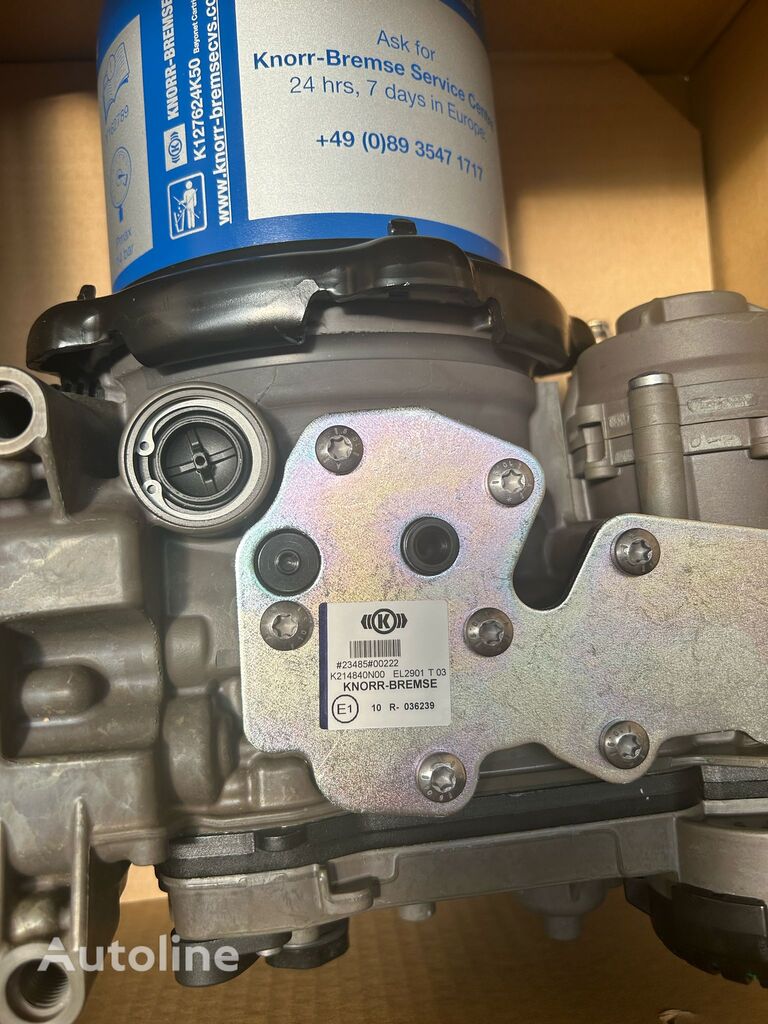 Knorr-Bremse Air Dryer K202153N50, K256950N50 sušač vazduha za Volvo Volvo FH/FM 4 Renault T kamiona