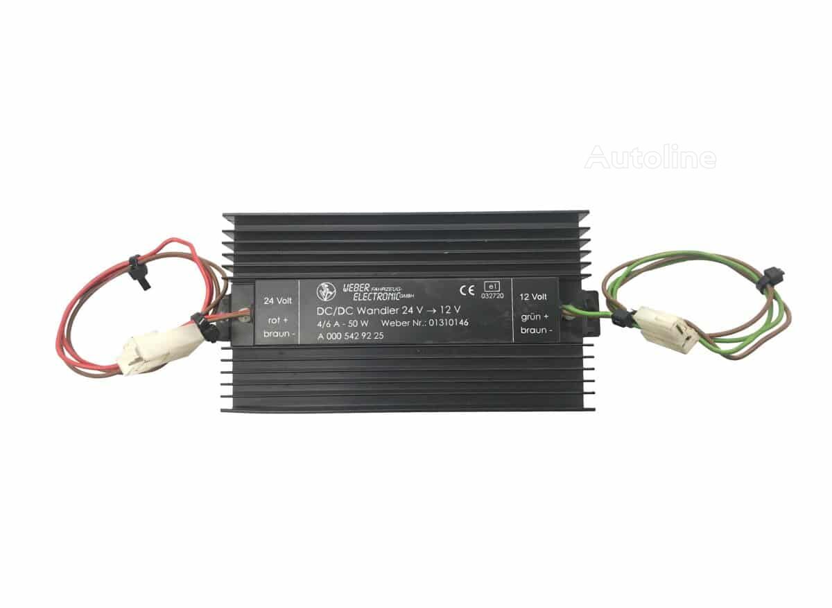 Convertor de Tensiune DC/DC 24V la 12V, 4/6A, 50W A 000 542 92 25 pretvarač napona za Mercedes-Benz A0005429225 kamiona