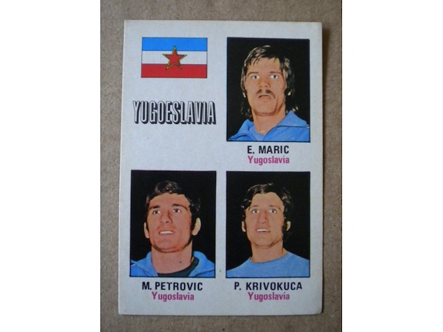 Jugoslavija `Fher 1974-Marić, Petrović, Krivokuća`