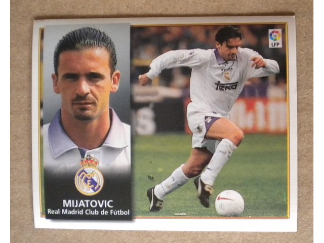 Predrag Mijatović `ESTE Spanish Liga 1998-1999`