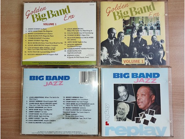 Golden Big Band Era+Big Band Jazz-VariousArtists 2CDset