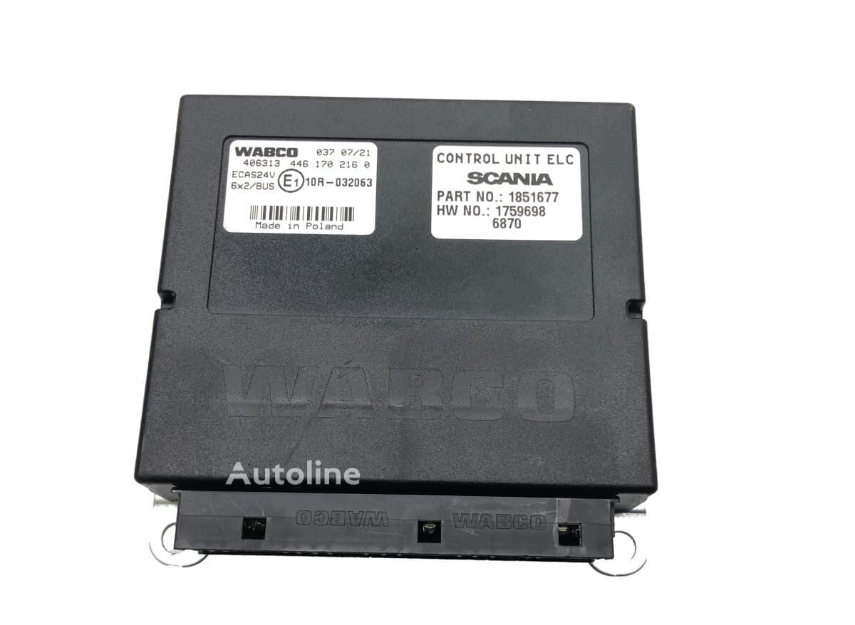 WABCO Unitate de Control ELC , WABCO, Part No: 1851677, HW No: 1759698 upravljačka jedinica za Scania CONTROL UNIT ELC kamiona