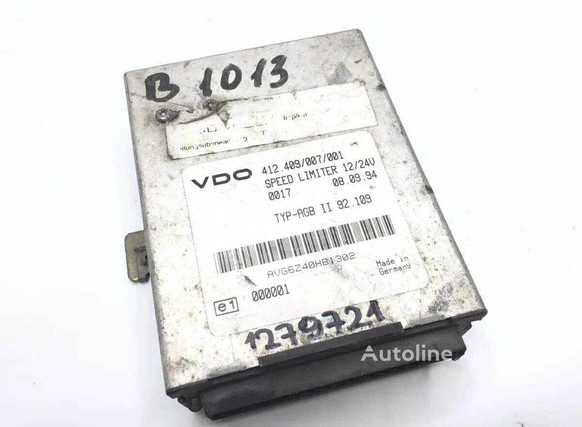 Unitate de control limitator de viteză 412.409/007/001 upravljačka jedinica za VDO pentru Scania 12/24V 08.09.94 kamiona