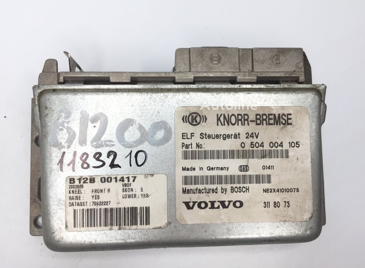 Unitate de Control FLS 01411 upravljačka jedinica za Volvo ELF Steuergerät 24V Knorr-Bremse 0504004105 kamiona