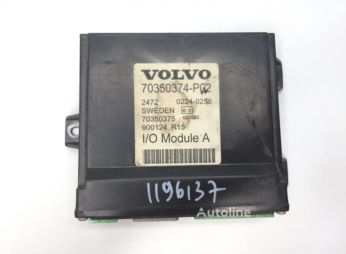 Unitate de Control I/O Module A 70350374-P02 upravljačka jedinica za Volvo 70350374 70350375 kamiona