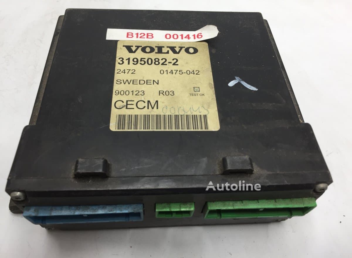 Unitatea de Control CECM upravljačka jedinica za Volvo 3195082-2 2472 01475-042 SWEDEN 900123 R03 kamiona