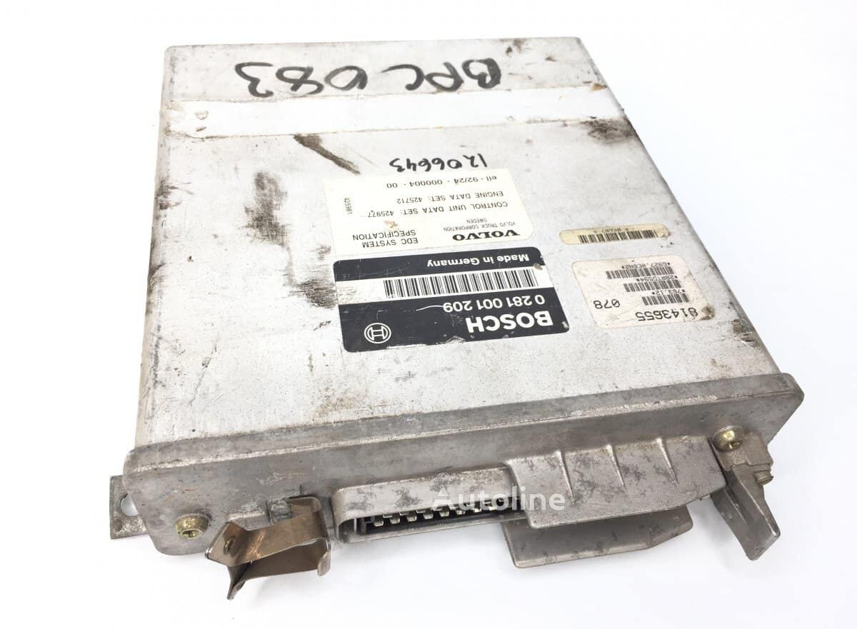 Unitate de control EDC upravljačka jedinica za Volvo BOSCH 0 281 001 209 Made in Germany kamiona