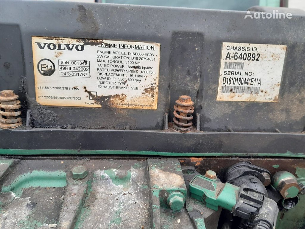 Volvo 20932594 motor za Volvo FH16 tegljača
