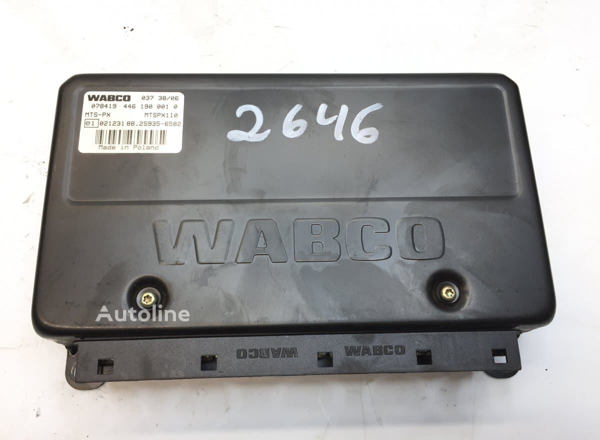 Unitate de control ușă 446 190 001 0 0212318 0.25935-6582 upravljačka jedinica za WABCO MTS-PX kamiona
