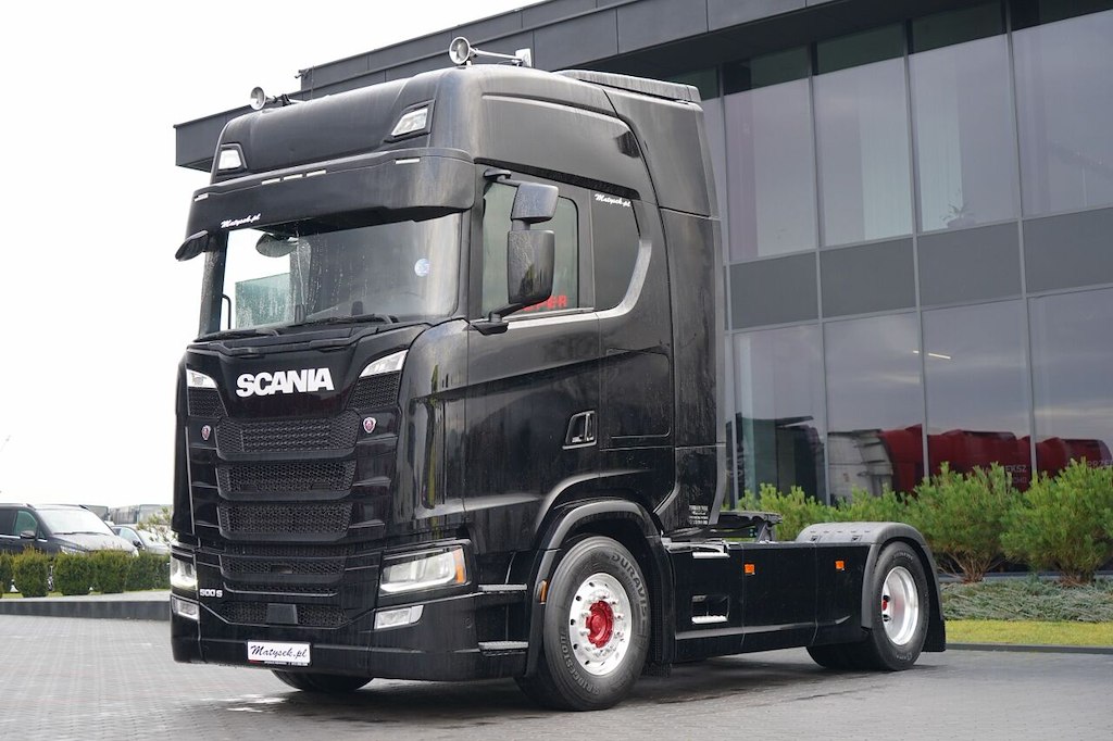Scania S 500 / RETARDER / I-PARK COOL / FULL AIRMATIC / ALUFELGI / SKÓR tegljač