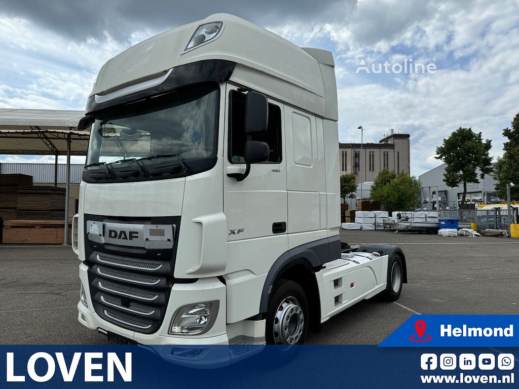 DAF XF 480 FT PCC/PTO/MX Engine Brake nieuwe tachograaf G2V2 tegljač