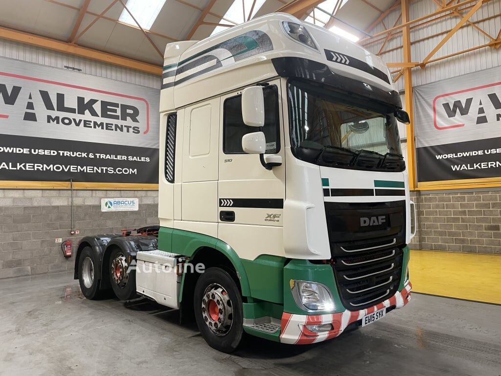 DAF XF 510 SUPER SPACE CAB *EURO 6* 6X2 TRACTOR UNIT – 2015 – EU15 S tegljač