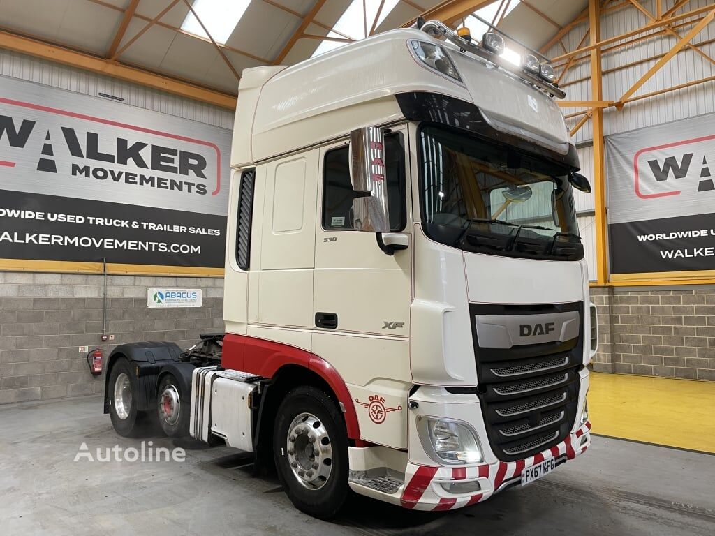 DAF XF106 530 SUPERSPACE *EURO 6* 6X2 FTP TRACTOR UNIT – 2018 – PX67 tegljač