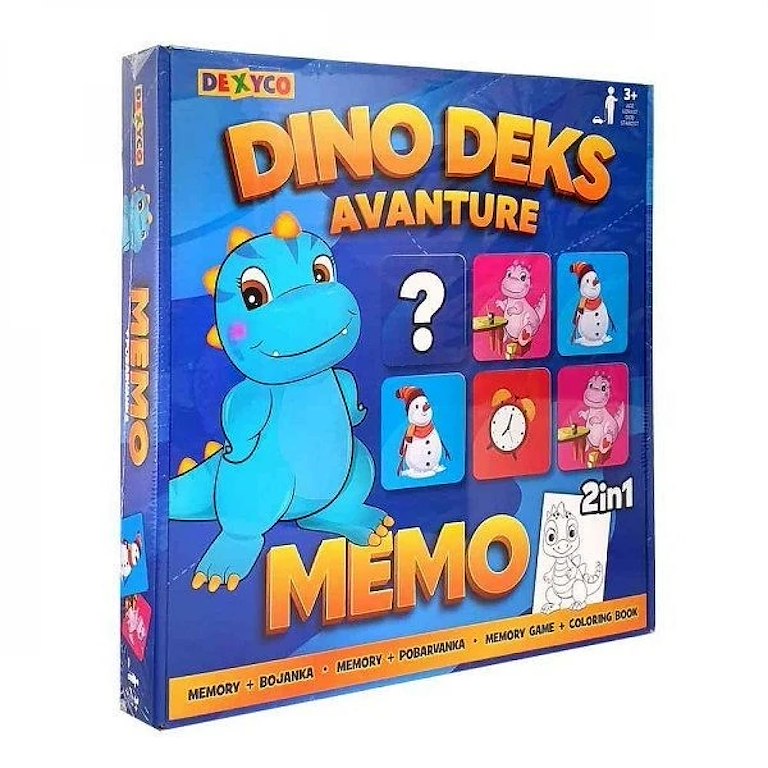 DINO DEKS AVANTURE MEMO