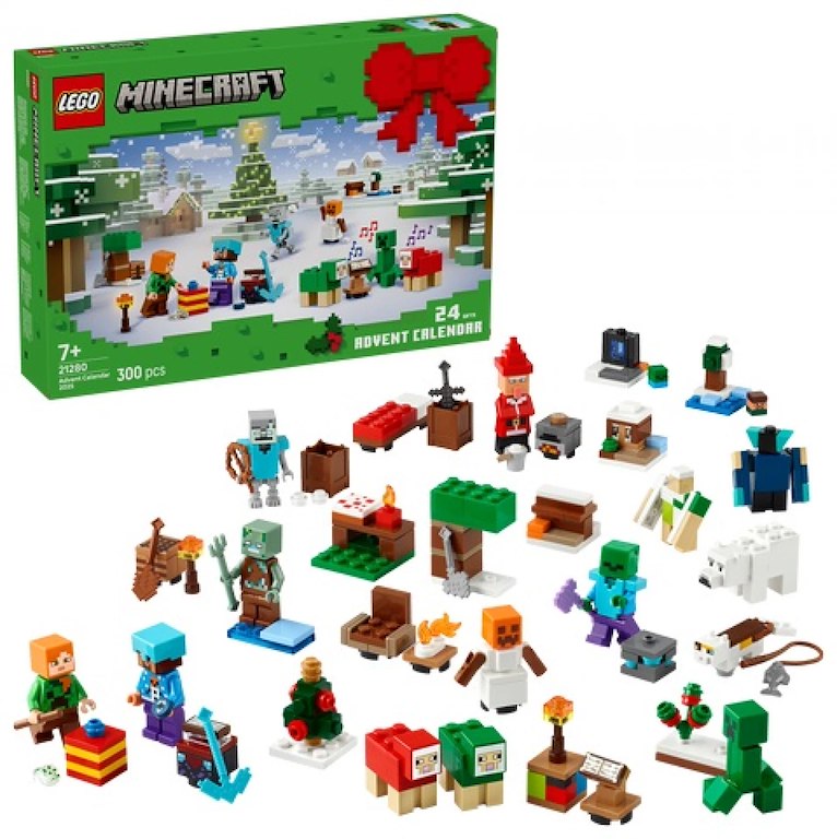 LEGO MINECRAFT ADVENT CALENDAR 2025