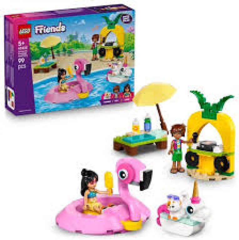 LEGO Unicorn Flamingo Pool Party
