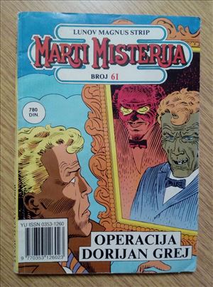 MARTI MISTERIJA 61-Operacija Dorijan Grej(dnevnik)