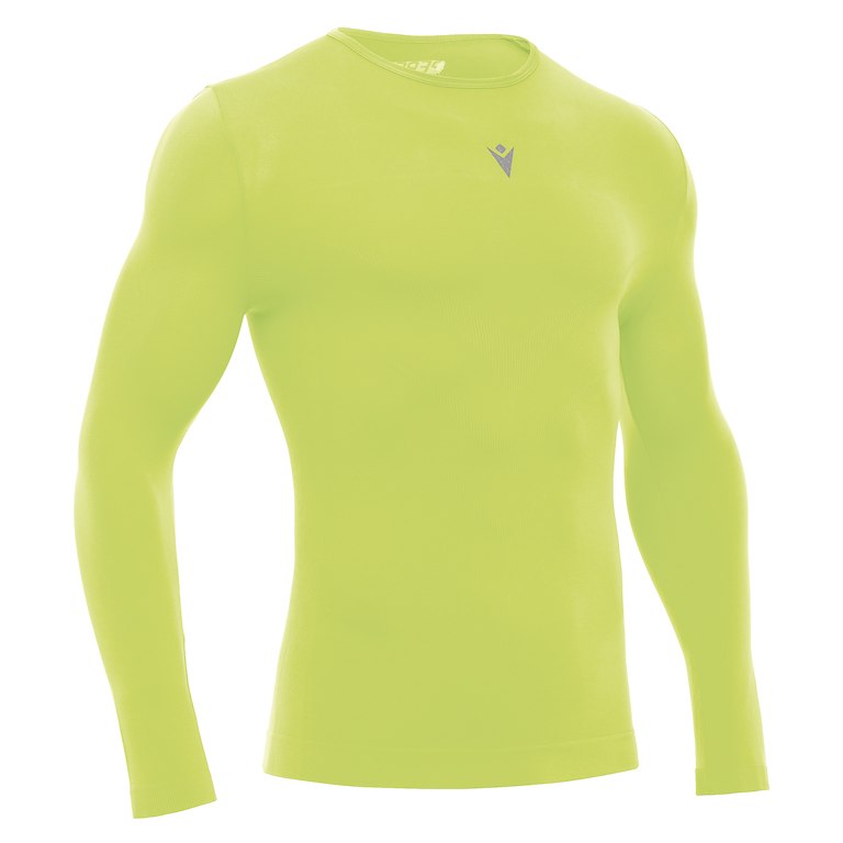 PERFORMANCE TECH UNDERWEAR TOP LS YEL FLUO, M