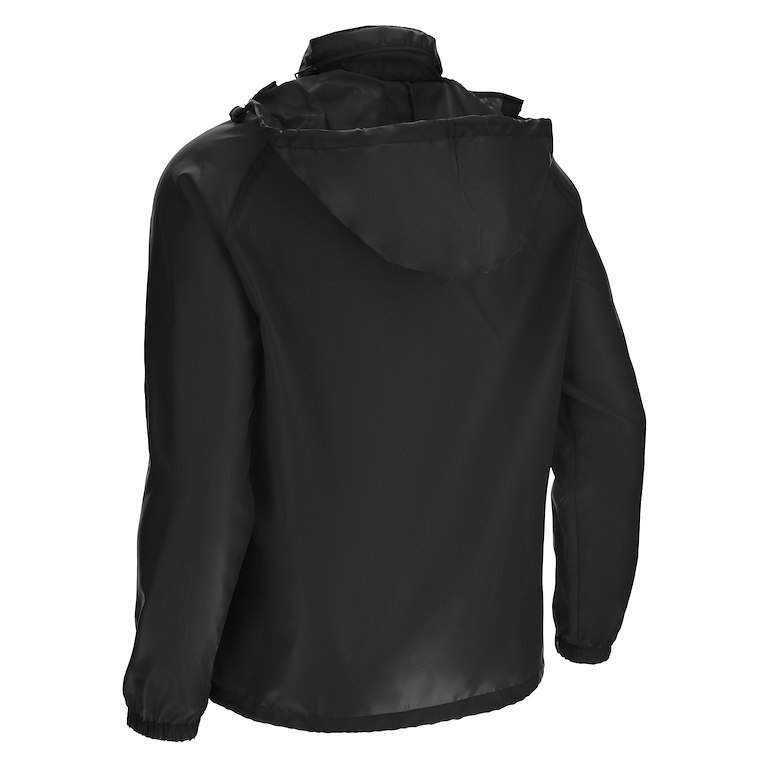 ATLANTIC HERO WINDBREAKER FULL ZIP BLK, XXS