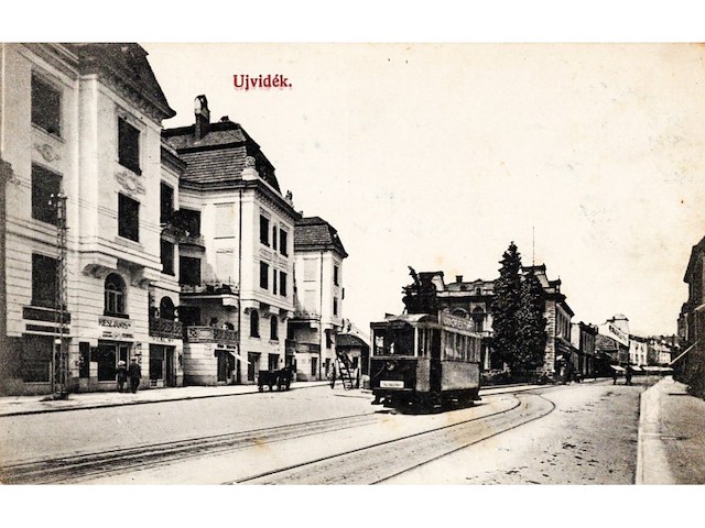 Novi Sad cca 1910 - Tramvaj