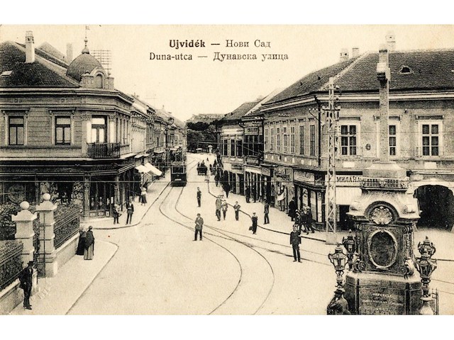 Novi Sad cca 1910 - Tramvaj