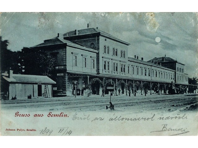 Zemun 1899 - Zeleznica