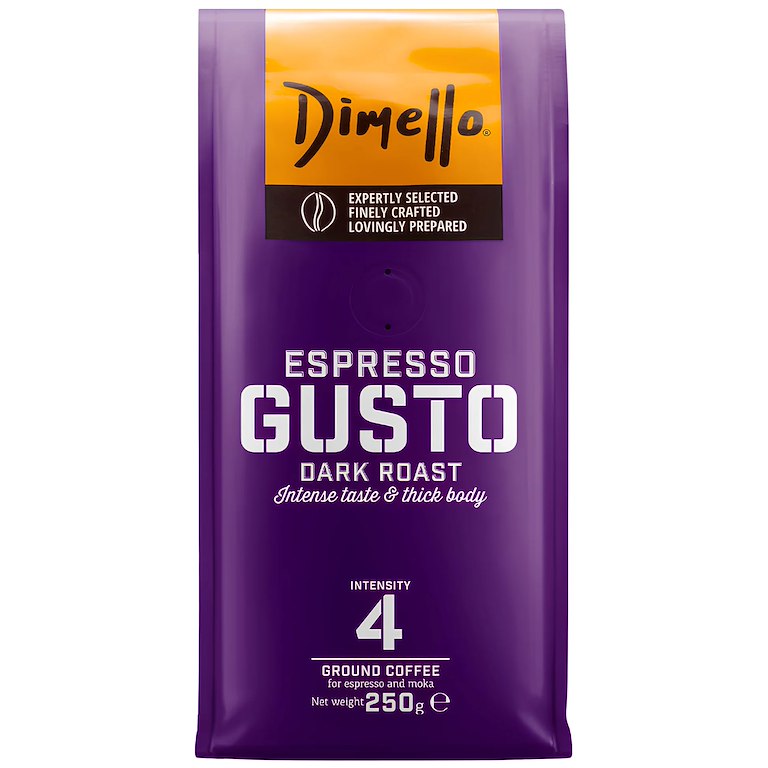 Dimello Espresso Gusto 250g | Mlevena Kafa