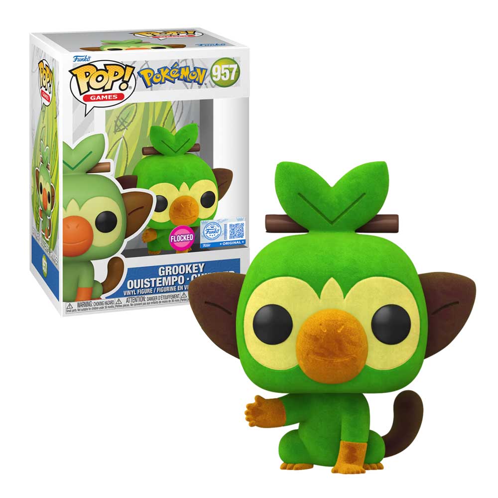 Funko POP! Games: Pokemon - Grookey (FL)(EMEA)