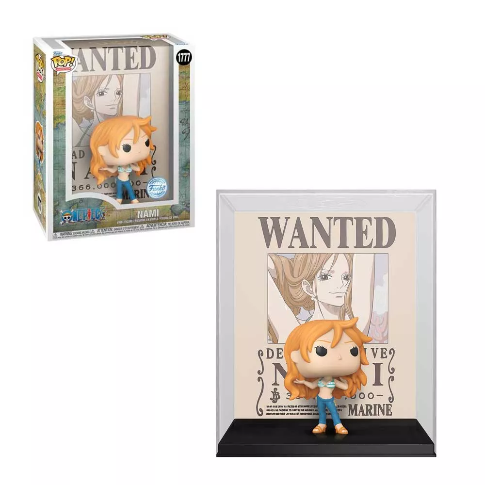 Funko POP! Game Case: One Piece - Nami (Wanted)
