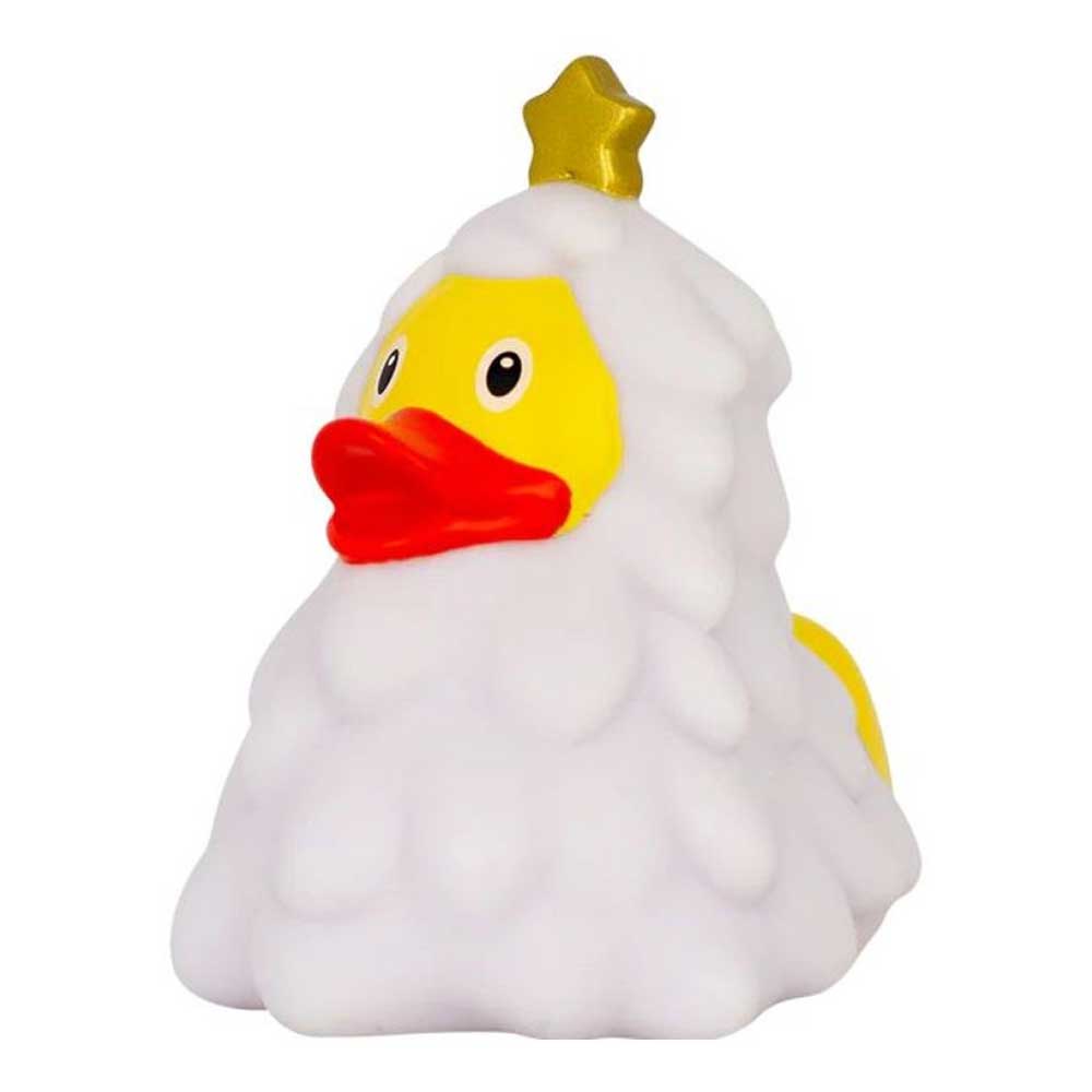 Lilalu Patkica - White Christmas Tree - Rubber Duck 9cm