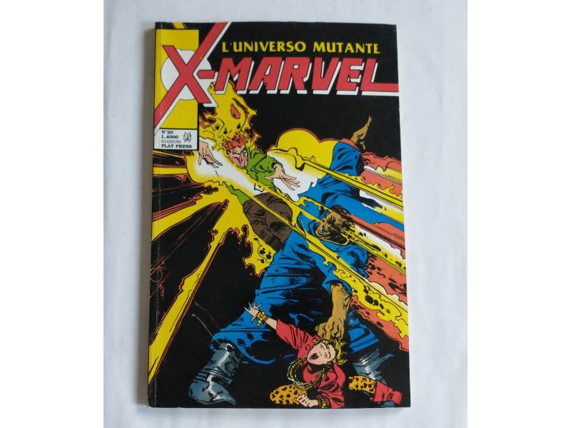 strip Marvel N. 20 X-MARVEL L`universo mutante